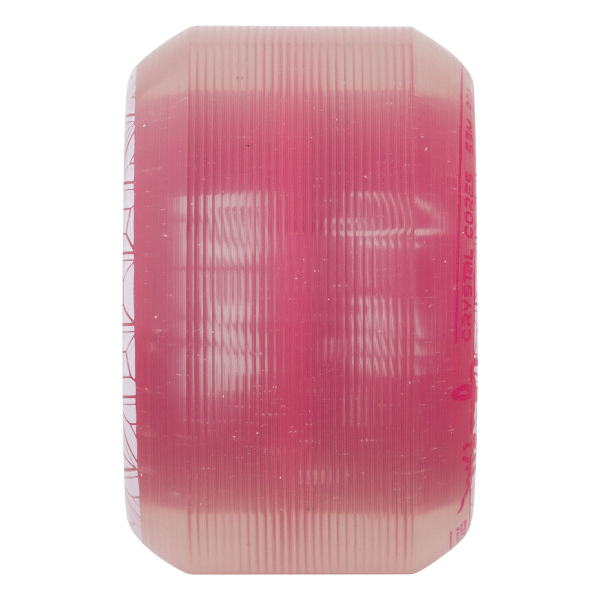 Ricta 53mm Shanahan Crystal Cores Clear Metallic Red 95a Skateboard Wh ...