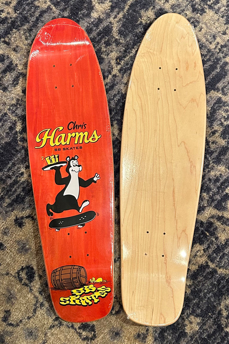 SBSkates Chris Harms Bear Deck-8" Cruiser – SBSkateBoardShop